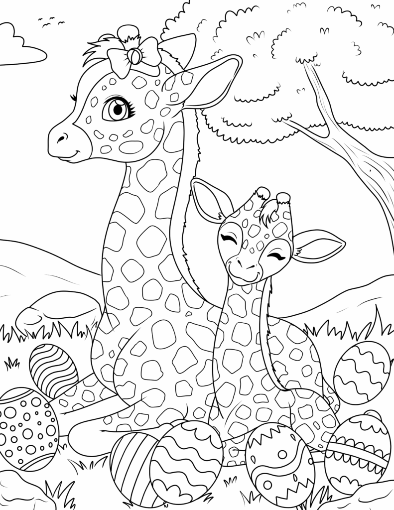 Free easter eggs Coloring Pages