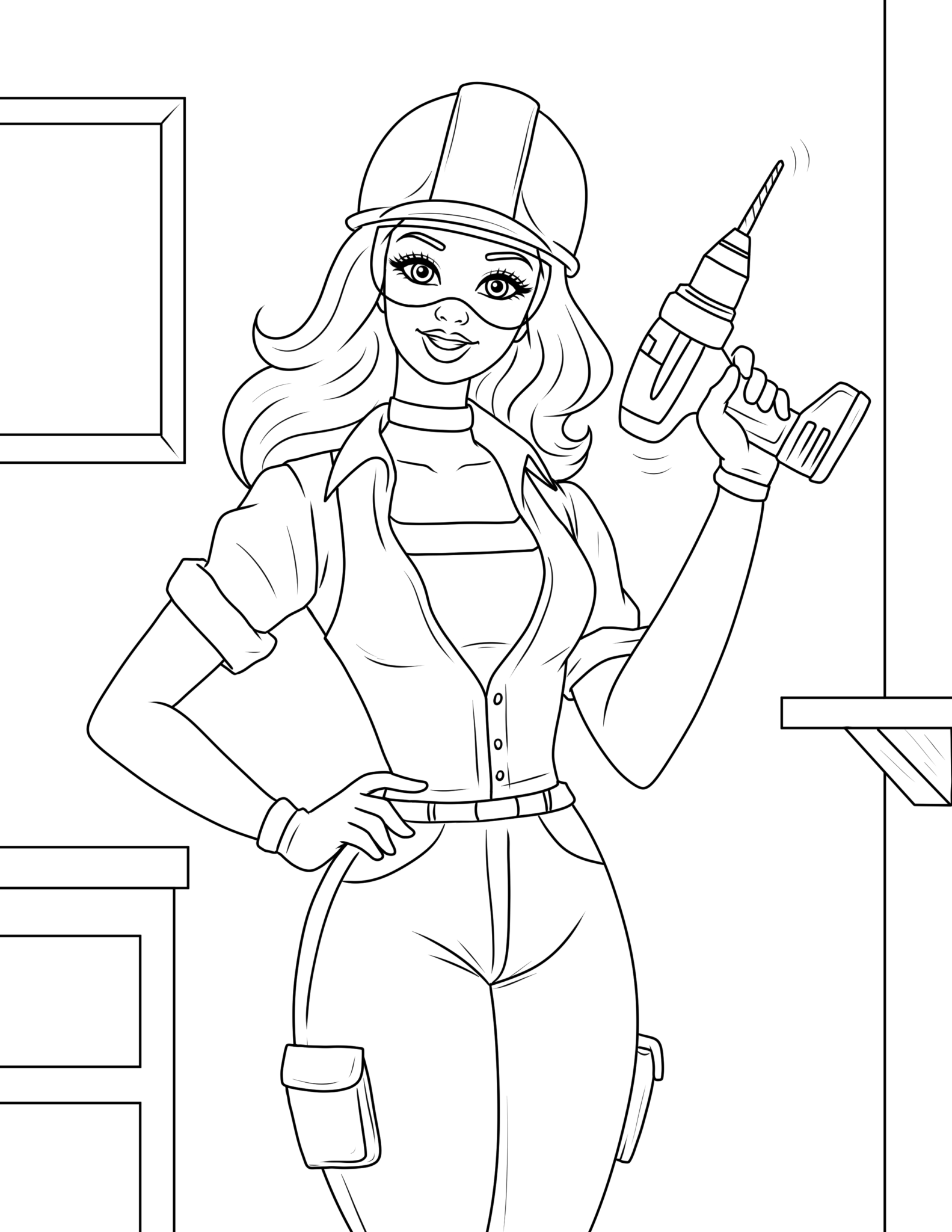 Free barbie Coloring Pages
