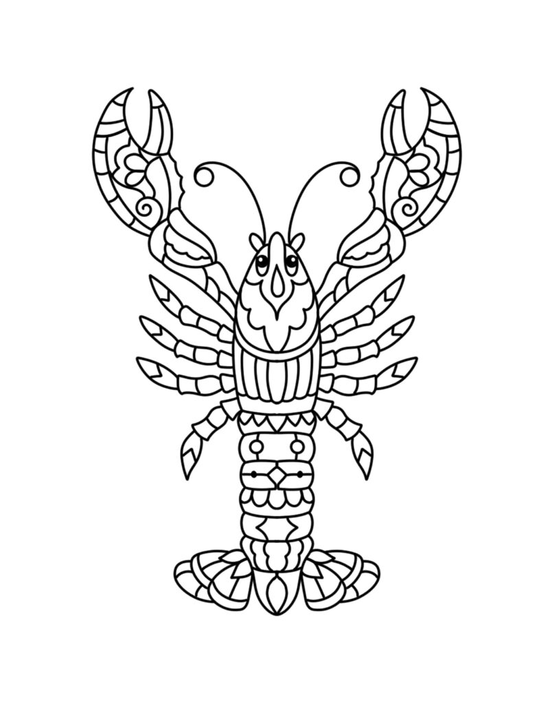 Free mandala animals Coloring Pages