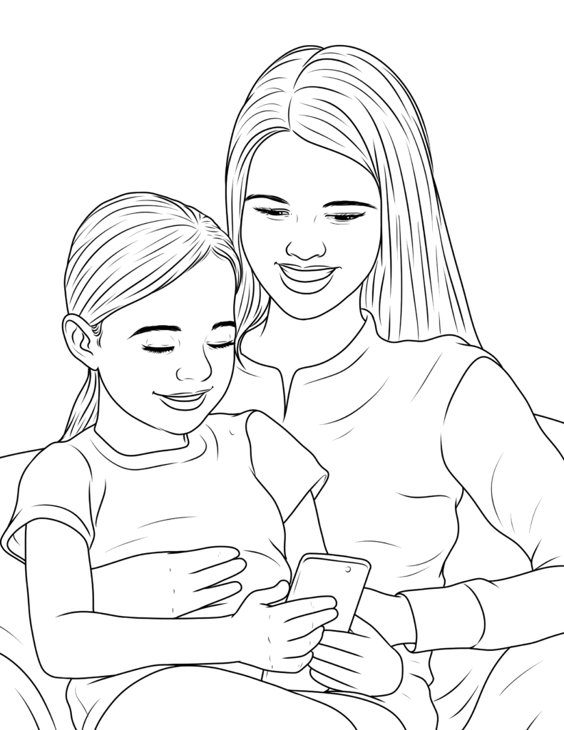 Free mother’s day Coloring Pages