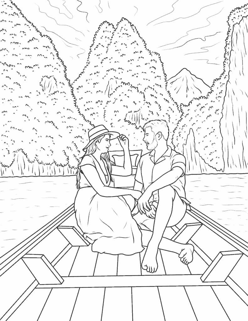 Free travel Coloring Pages