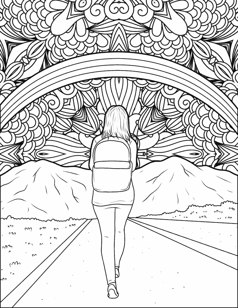 Free travel Coloring Pages