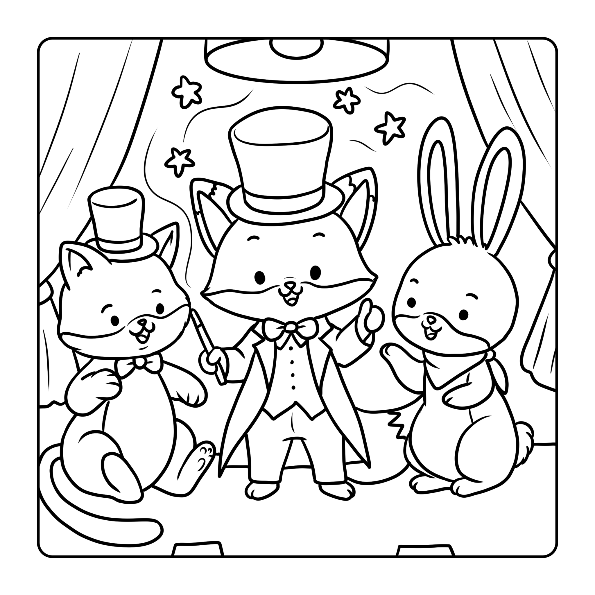 Cute Friends Coloring Pages