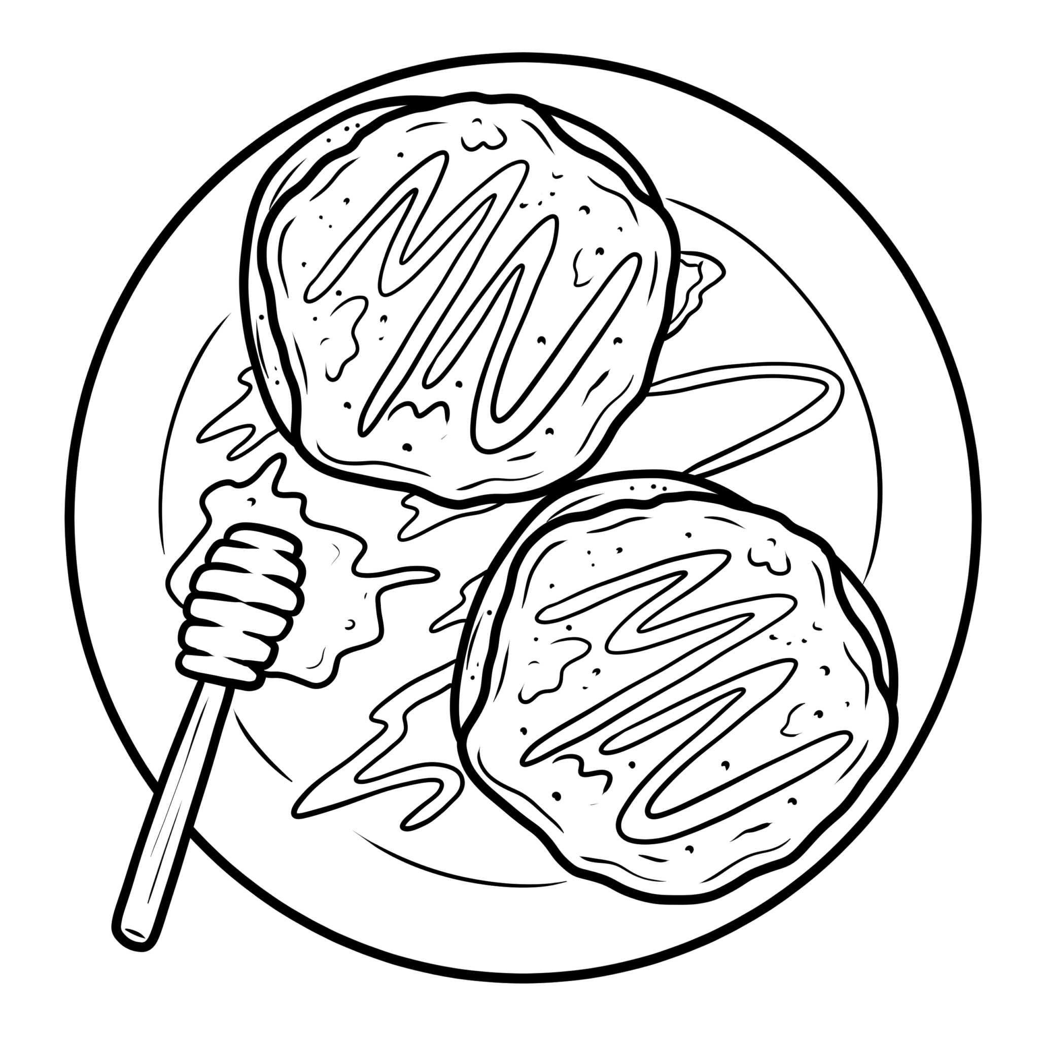 Mexican Food Coloring Pages